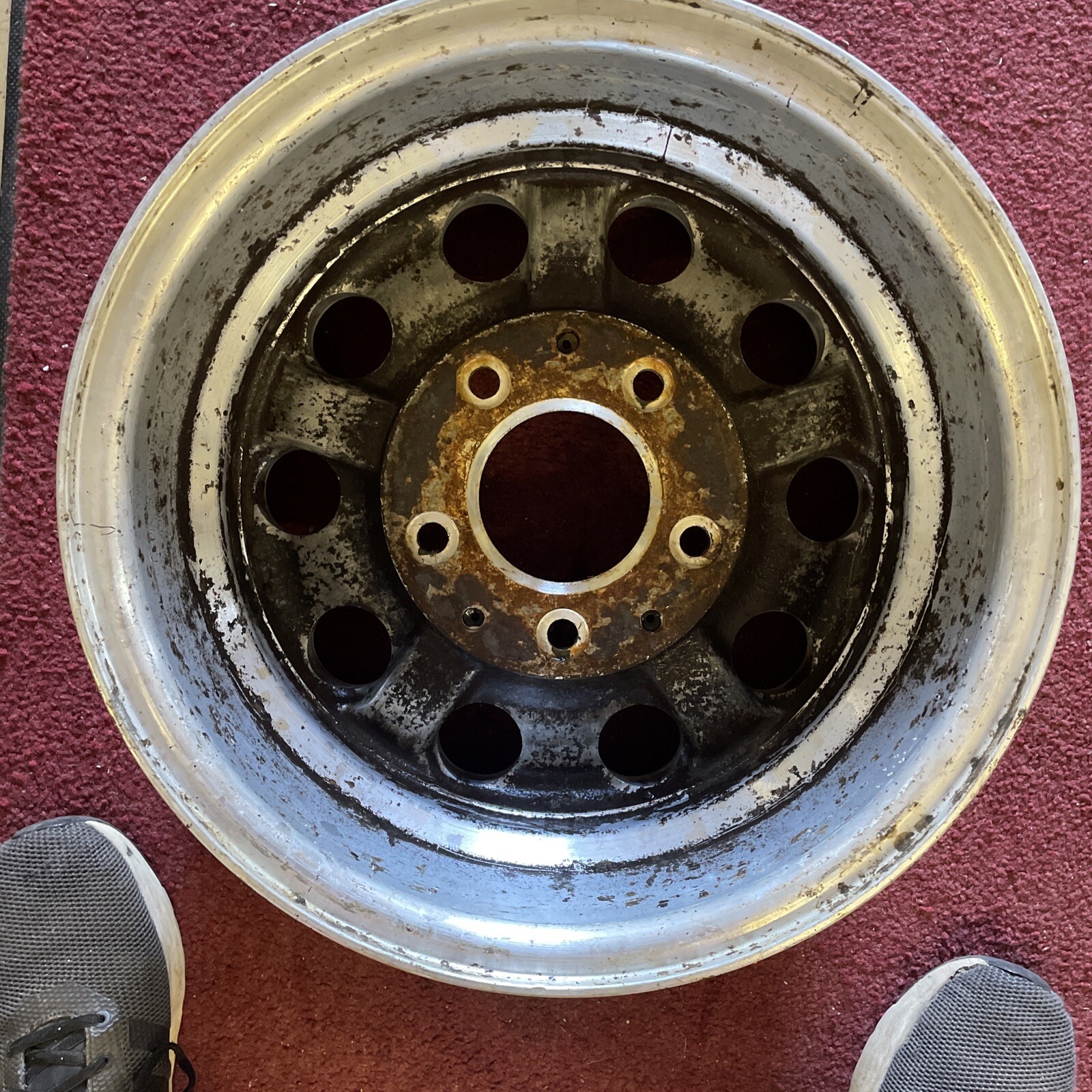 Factory OEM Wheel 15x6 Aluminum 10 Hole Fits 90-91 Ford F-150 Pickup E ...