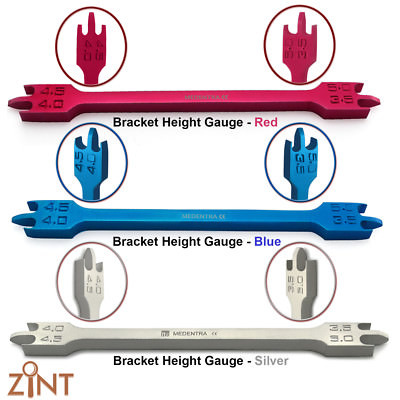 Dental Bracket Height Gauges Braces Positioning Measuring Ortho ...