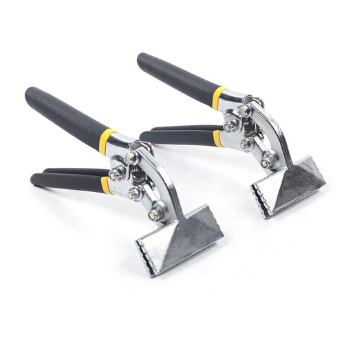 2PCS 3-1/4 Flat Jaw Sheet Metal Bending Tool Bender Hand Seamer Former ...