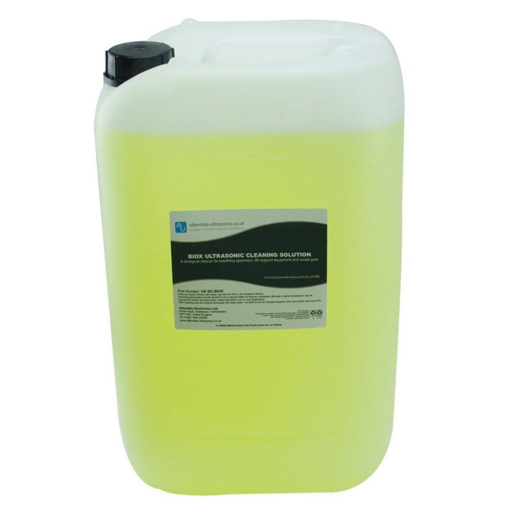 Ultrasonic Cleaner Fluid 25L BIOX Scuba Equipment Instruments Cleaning ...
