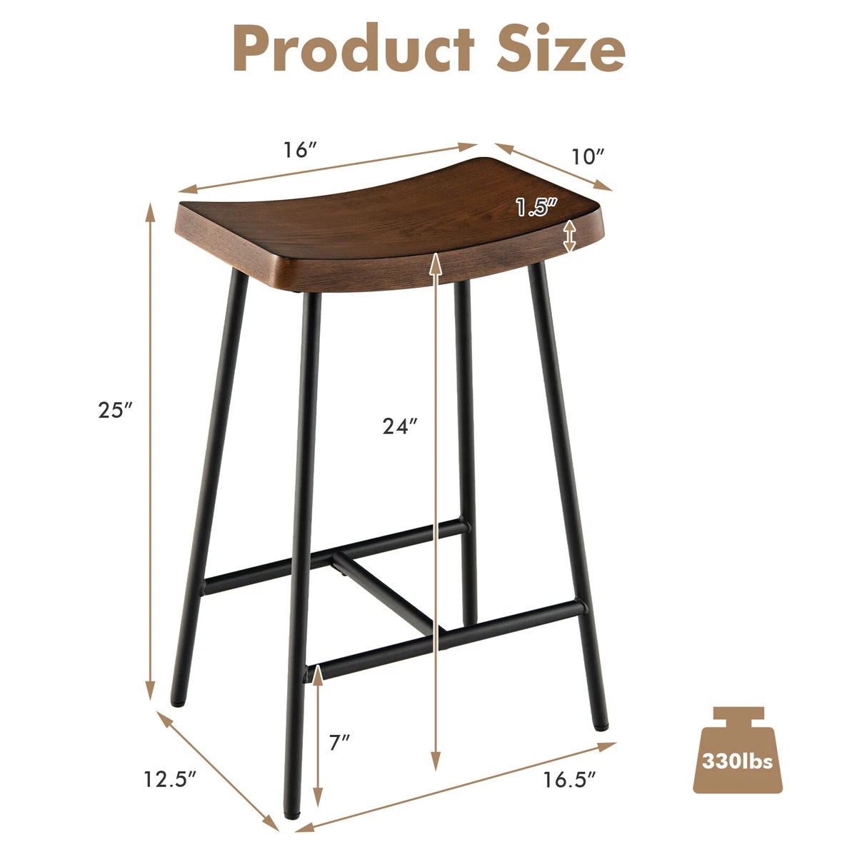 Bar Counter Height Dimensions