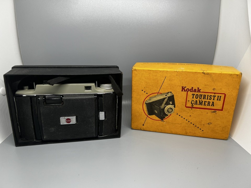 Kodak Tourist II Camera With Standard Flasholder | eBay