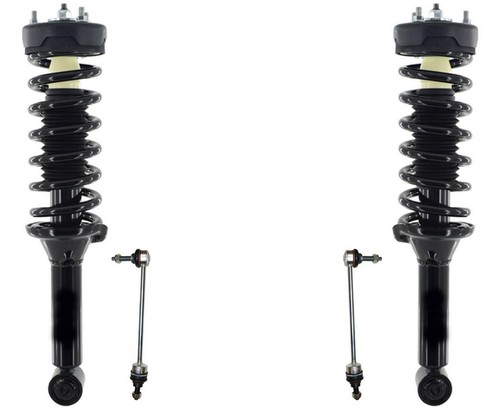 Front Complete Struts & Sway Bar Links For Land Rover LR4 2010-2016 | eBay