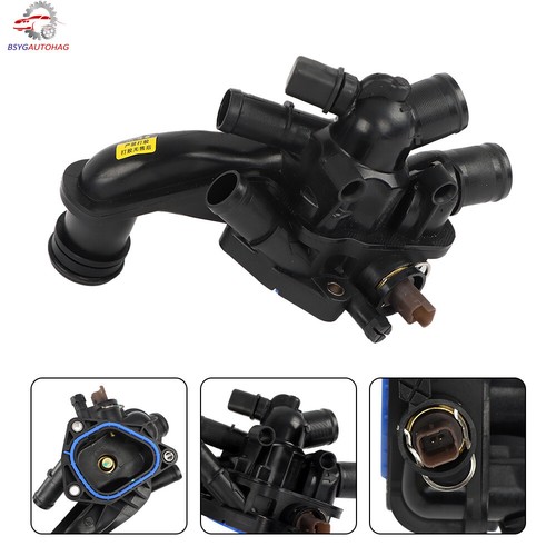 Thermostat & Housing With Sensor For BMW Mini Cooper Coopers Mini One ...