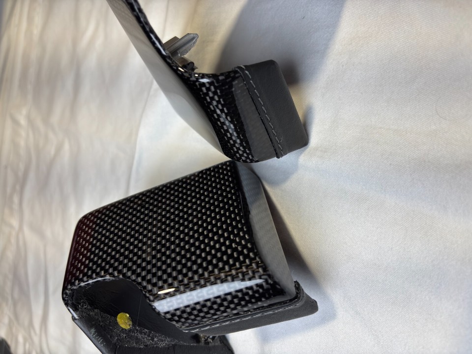 Porsche 911 997 Interior Door Handle Bezel in Carbon Fiber pair | eBay