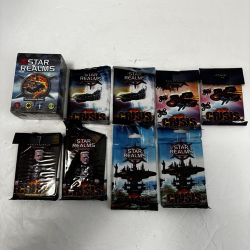 NEW Star Realms Deckbuilding Card Game and 8 Expansion Packs Sealed | eBay
