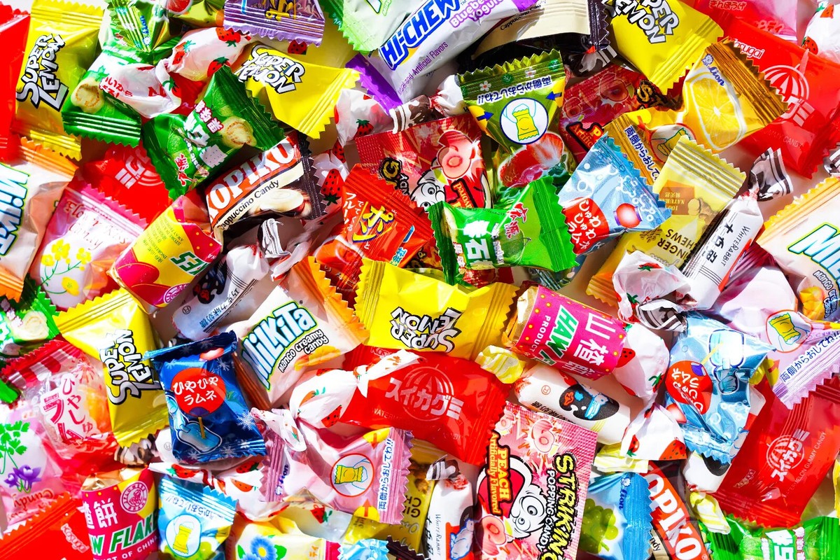 Assorted Candy Bags Assorted Candy Bag: Over 219 Royalty Free