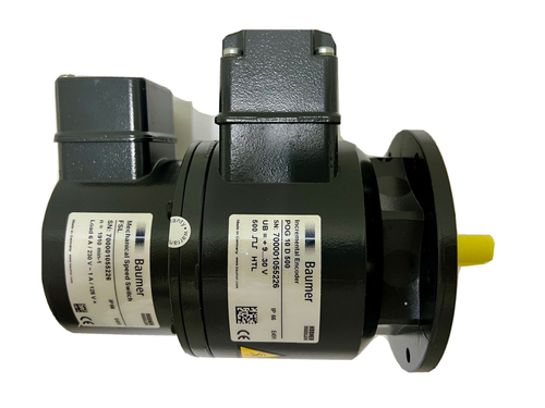 Baumer Hubner POG 10 D 500 + FSL n= 1910 min-1 Incremental Encoder with ...