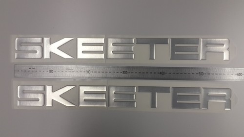 Skeeter boat Emblems 22" chrome + FREE FAST delivery DHL express ...