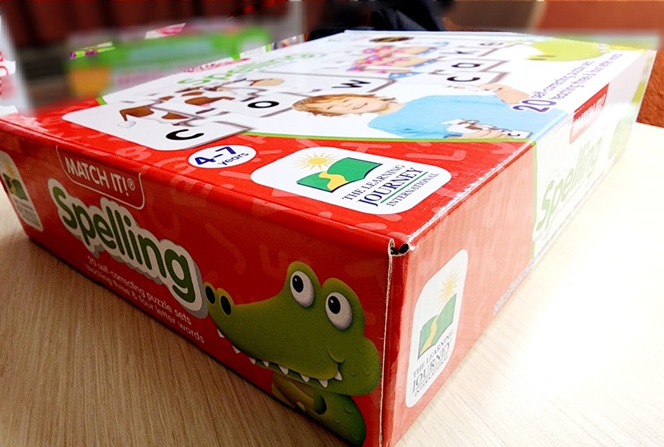 LEARNING JOURNEY MATCH IT! SPELLING 20 SELF-CORRECTING 3 + 4 LETTER ...