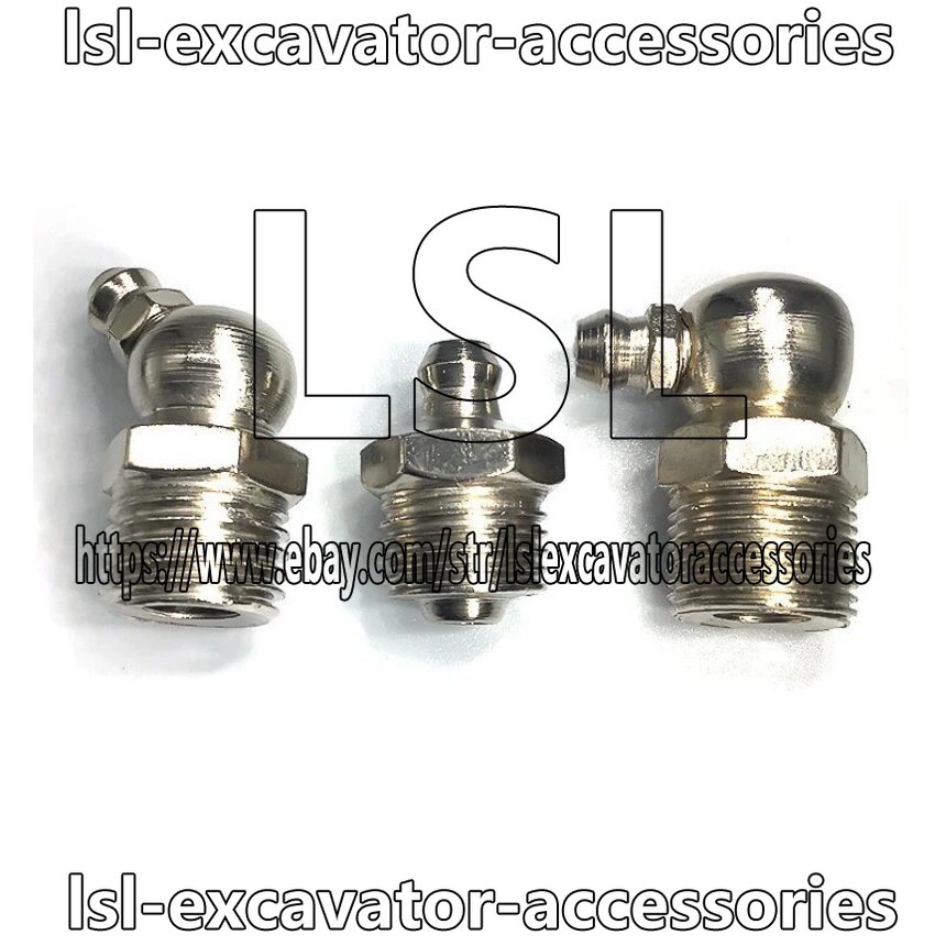 Grease Nipple SS201 SS304 Metric Male Thread Straight Elbow Oil Zerk ...