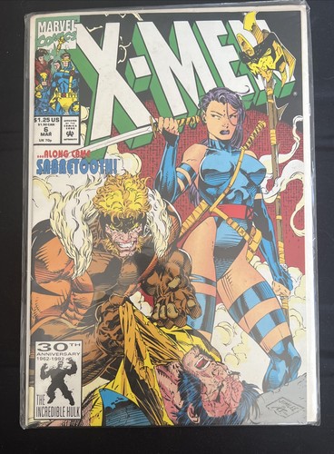 X-Men Marvel Comics 1992 Jim Lee Cover Psylocke Sabretooth | eBay