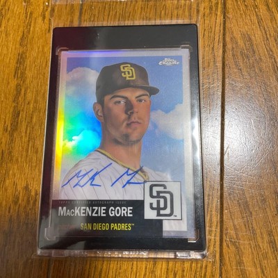 MacKenzie Gore Auto Card San Diego Padres Baseball Signature | eBay
