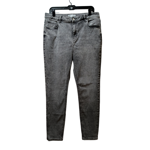 Denim Co Primark Cares Jeans Women’s 14 Gray Skinny Stretch Denim 34x29 ...