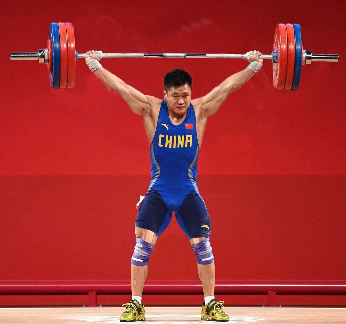 Chinese Olympics Weightlifter Bodybuilders 2022