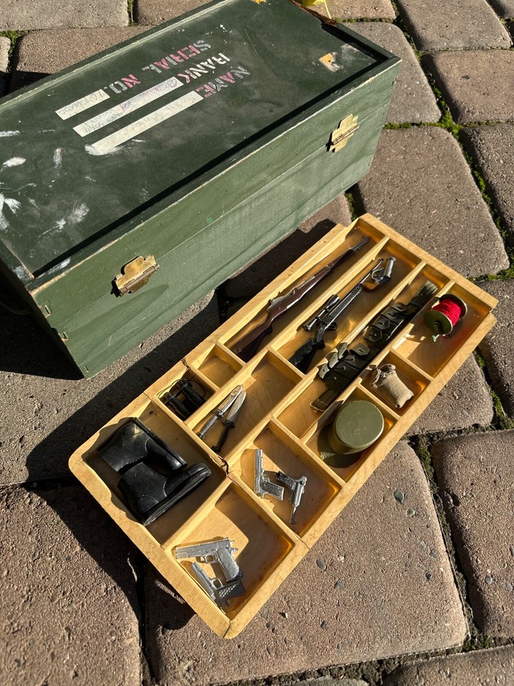 Vintage 1964 GI Joe Locker and Accessories Lot | eBay