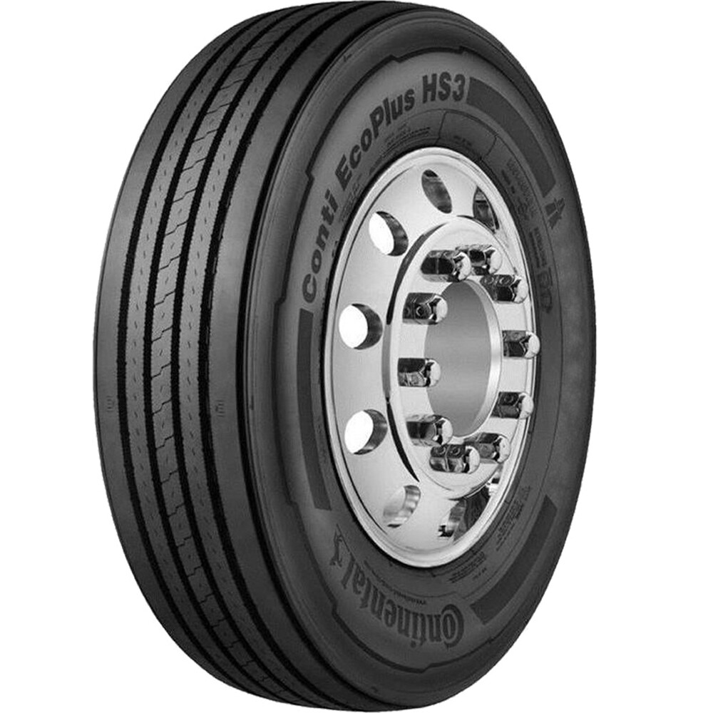 2 Tires 295/60R22.5 Continental Conti EcoPlus HS3 Steer Commercial J 18 ...