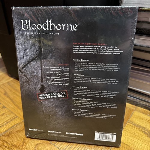 Bloodborne Collector's Edition Strategy Guide Future Press 2015 New ...