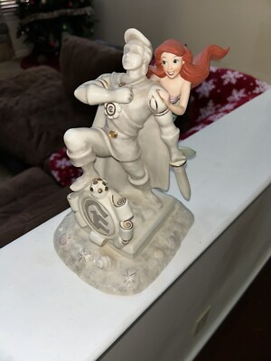LENOX DISNEY LITTLE MERMAID " ARIEL'S DREAM " 10" Hand-painted | eBay