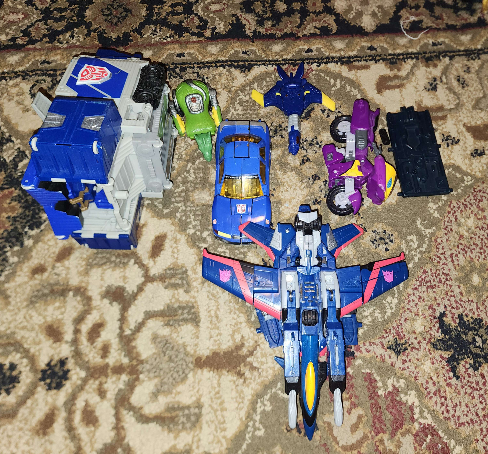 Transformers Armada Toy Lot - Thundercracker, Sideswipe, Supercon ...