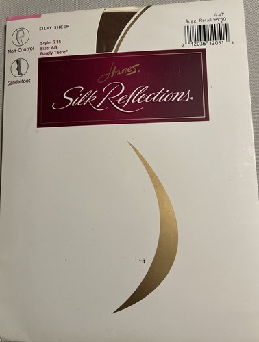 Hanes Silk Reflections Vintage Pantyhose Sheer Collection 1996 ...