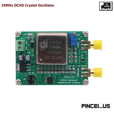 Crystals & Oscillators - 10 Mhz Crystal Oscillator