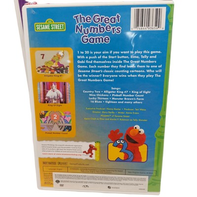 Sesame Street The Great Numbers Game Vhs Ebay