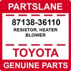 Toyota 87138-36110 Genuine OEM Heater Blower Resistor | Japan