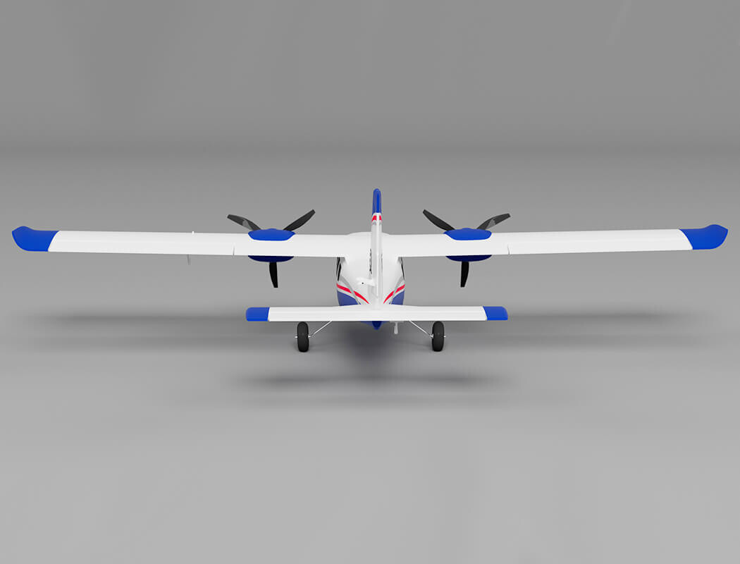 Xfly P68 Twin RC Plane (850mm) ARTF (no Tx/Rx/Batt/Cgr) - Blue | eBay