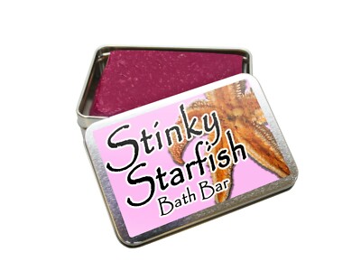 Stinky Starfish Bath Bar Soap - Funny Pink Novelty Soap - Gag gift for ...