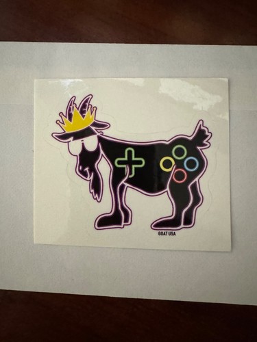 🐐 GOAT USA Sticker / Rare Controller Goat USA sticker 🐐 | eBay