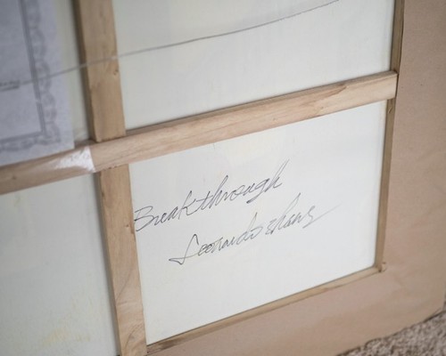 Leonardo Zhang ORIGINAL signed, framed oil with COA Prime unique ...