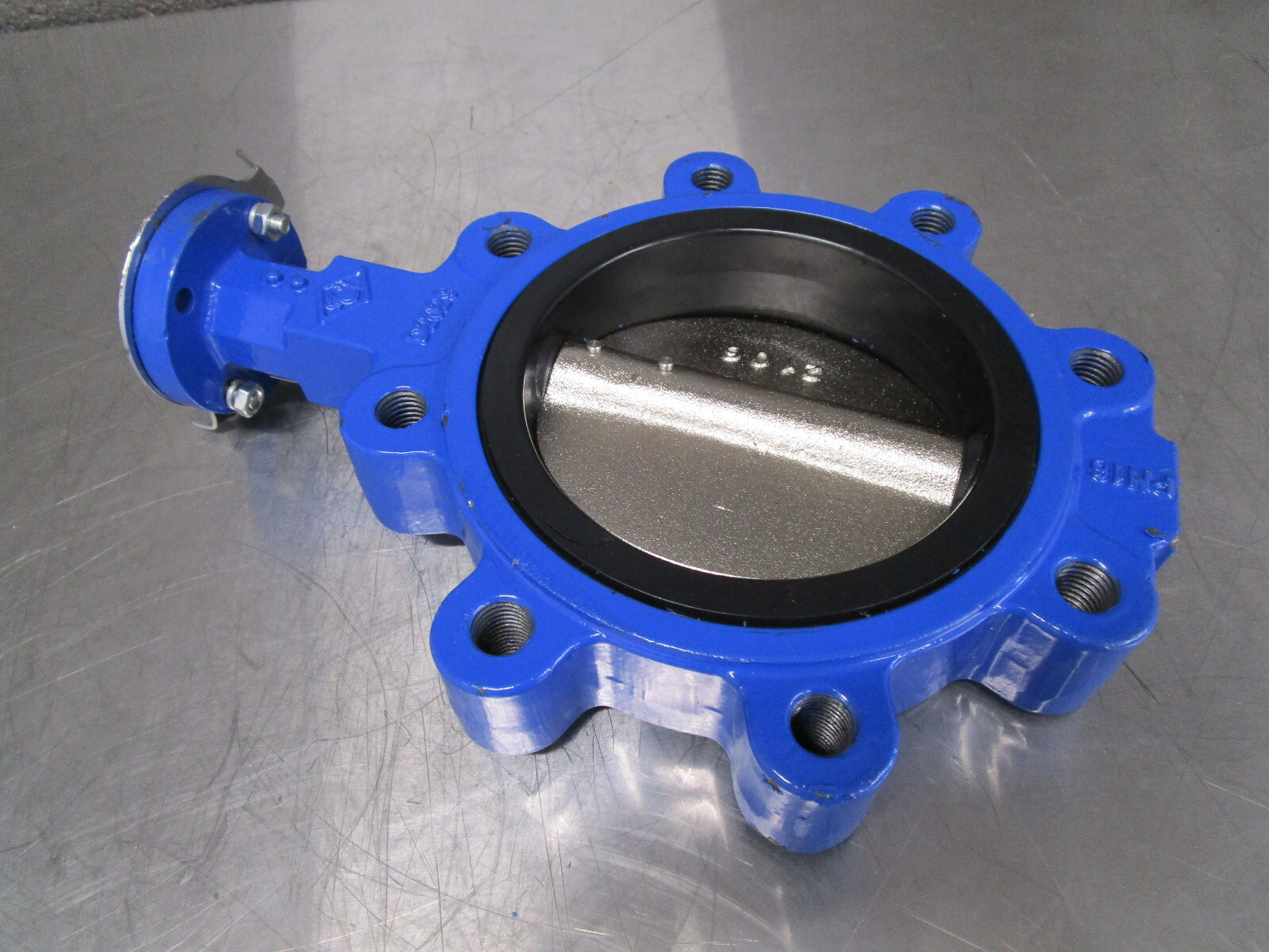 New SMITH COOPER Series 160 Butterfly Valve 6" 200 CWP Wafer Bare Stem ...
