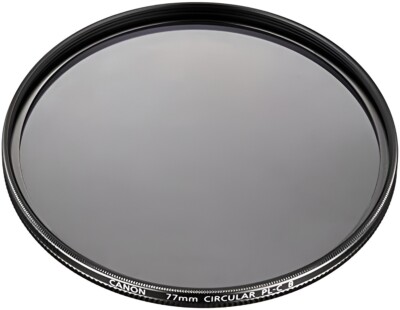 Canon Circular Polarizing Filter PL-C (Screw Type) Filter 77mm PL-C B ...