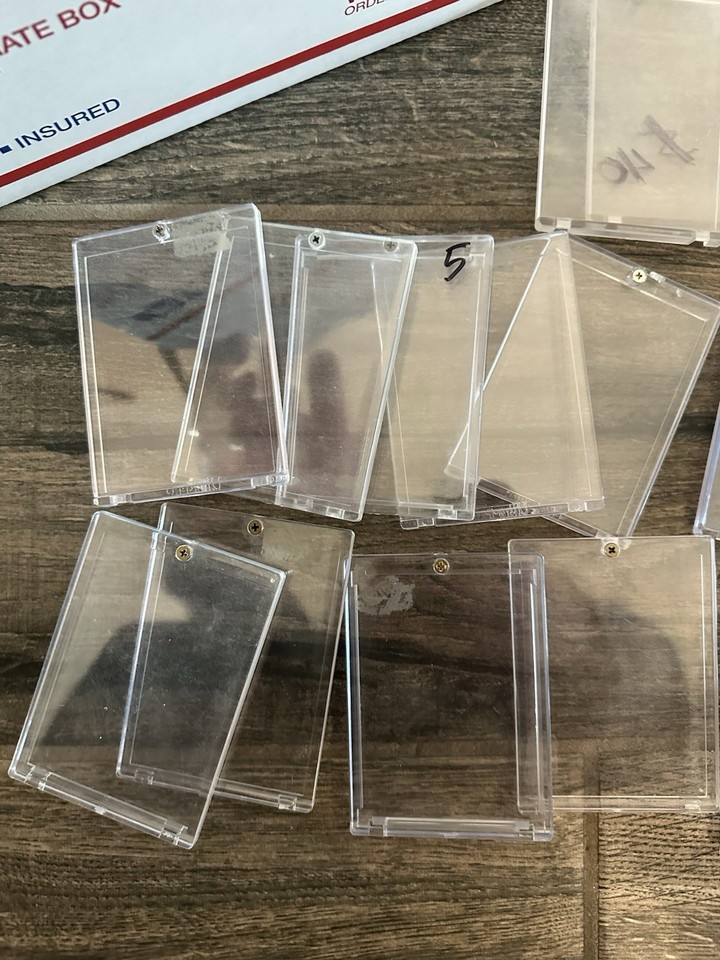 100 Ultra Pro One Touch Baseball Trading Card Storage Cases 35 pt ...