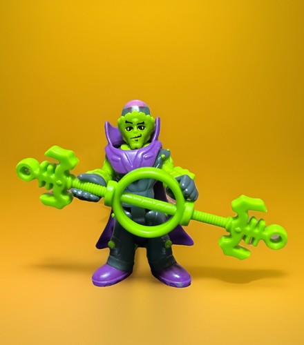 Imaginext Alien Figure with Brain Eraser Staff Green 2015 Fisher Price ...