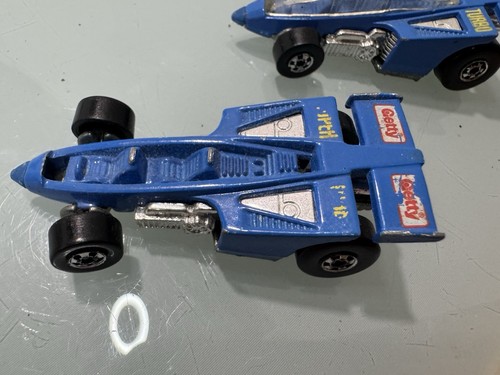 Hot Wheels 1987 Getty Super Turbo Blue Racing Race Car Mattel Vintage ...