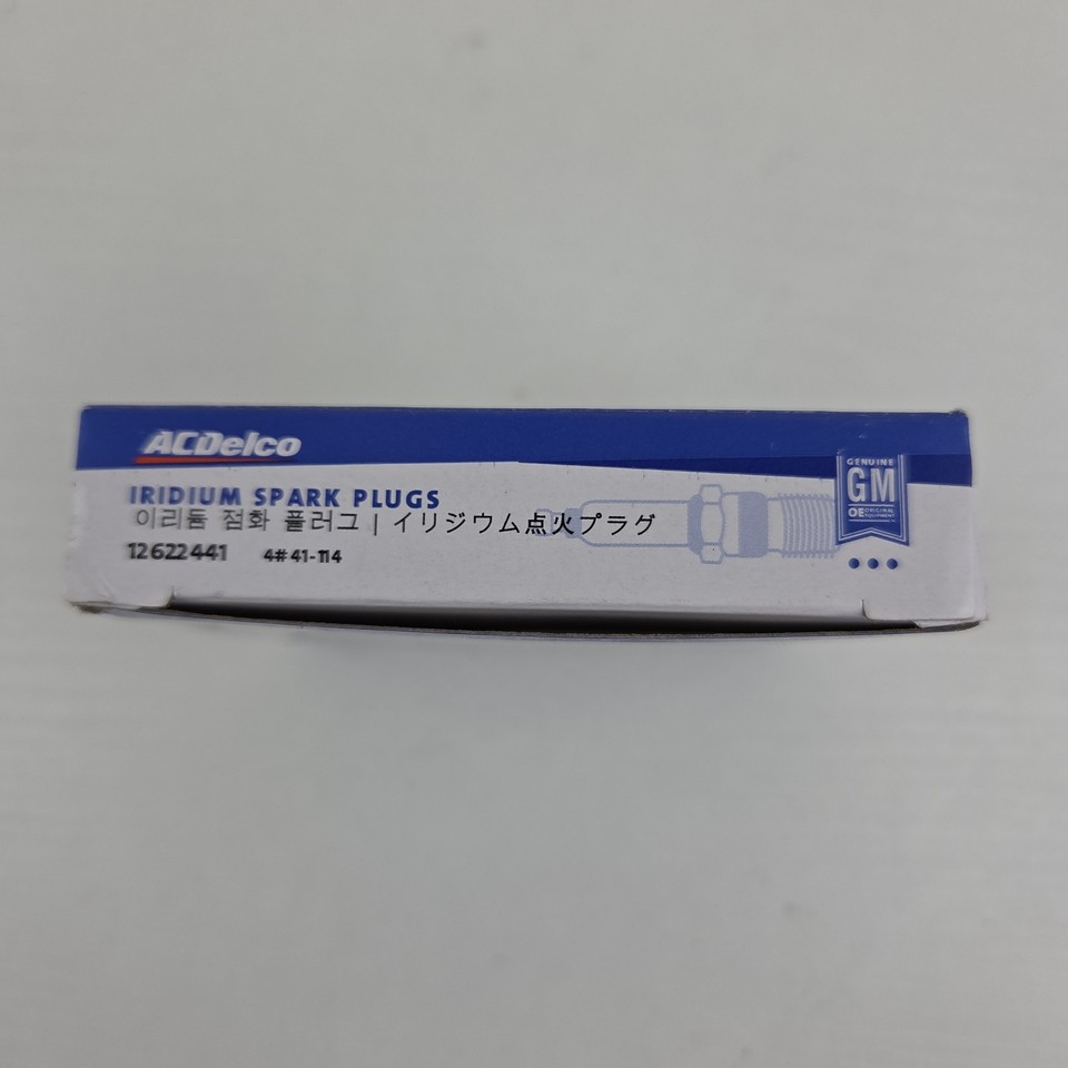 4- AC Delco Professional 41-114 / 12622441 Iridium Spark Plug New in Box | eBay