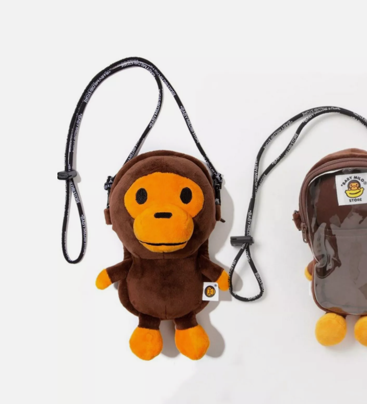 BABY MILO STORE Shoulder Bag DONUT MOBILE BAG A BATHING APE BAPE STA BapeX MILO | eBay