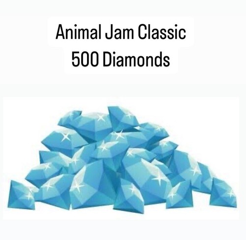 Animal Jam Classic AJC 500 Diamonds (READ DESCRIPTION) | eBay