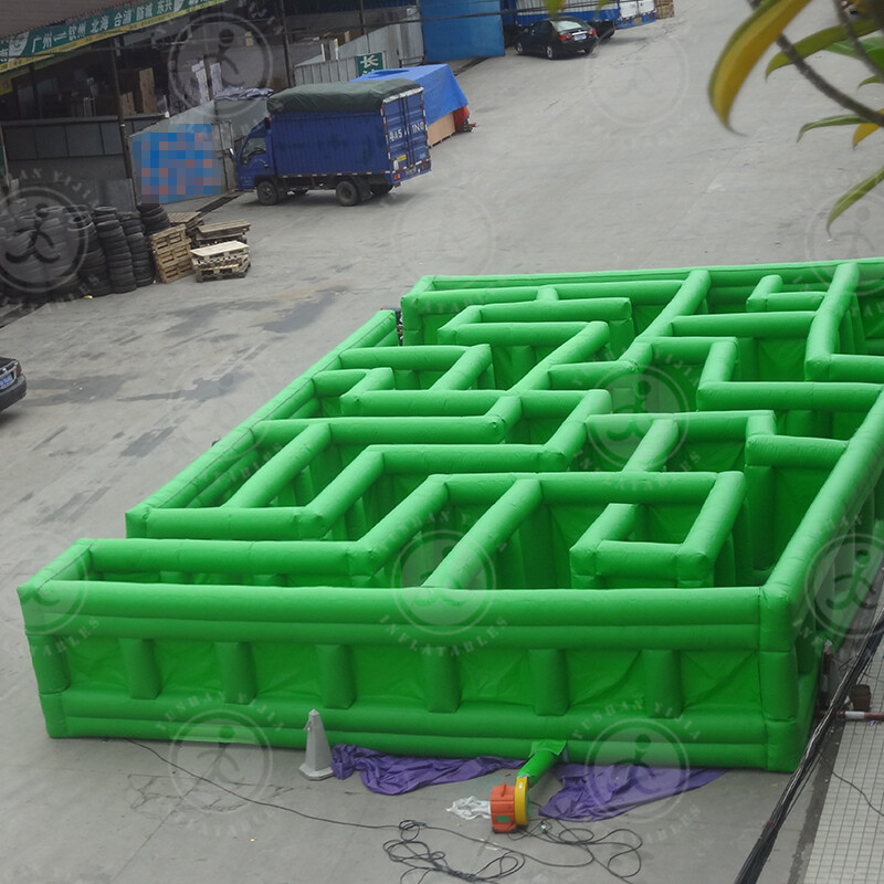 20x20x6ft Inflatable Maze Game Inflatable Maze Haunted For Games | eBay