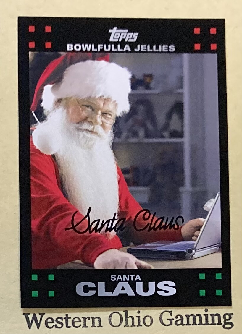 2007 Topps Santa Claus #16 Bowlfulla Jellies Christmas Trading Card | eBay