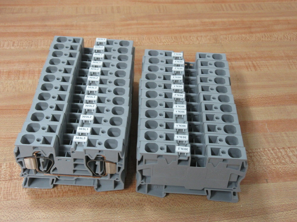 Phoenix Contact ST16 Feed Through Terminal Block 3036149 (Pack of 23 ...