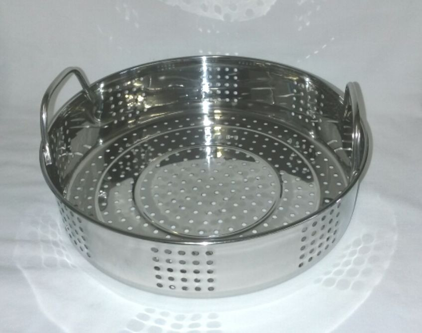 6 QT 24 cm Vegetable / Dim Sum Steam Pot Steamer Rack Stainless Steel ...