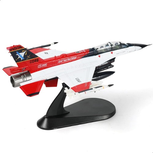1/72 F-16D X-62 Vista Fighter Model Pre-Built USAF Test Pilot School ...