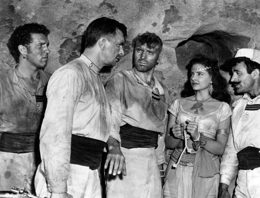 8x10 Print Burt Lancaster Jody Lawrence Ten Tall Men 1951 #923 | eBay