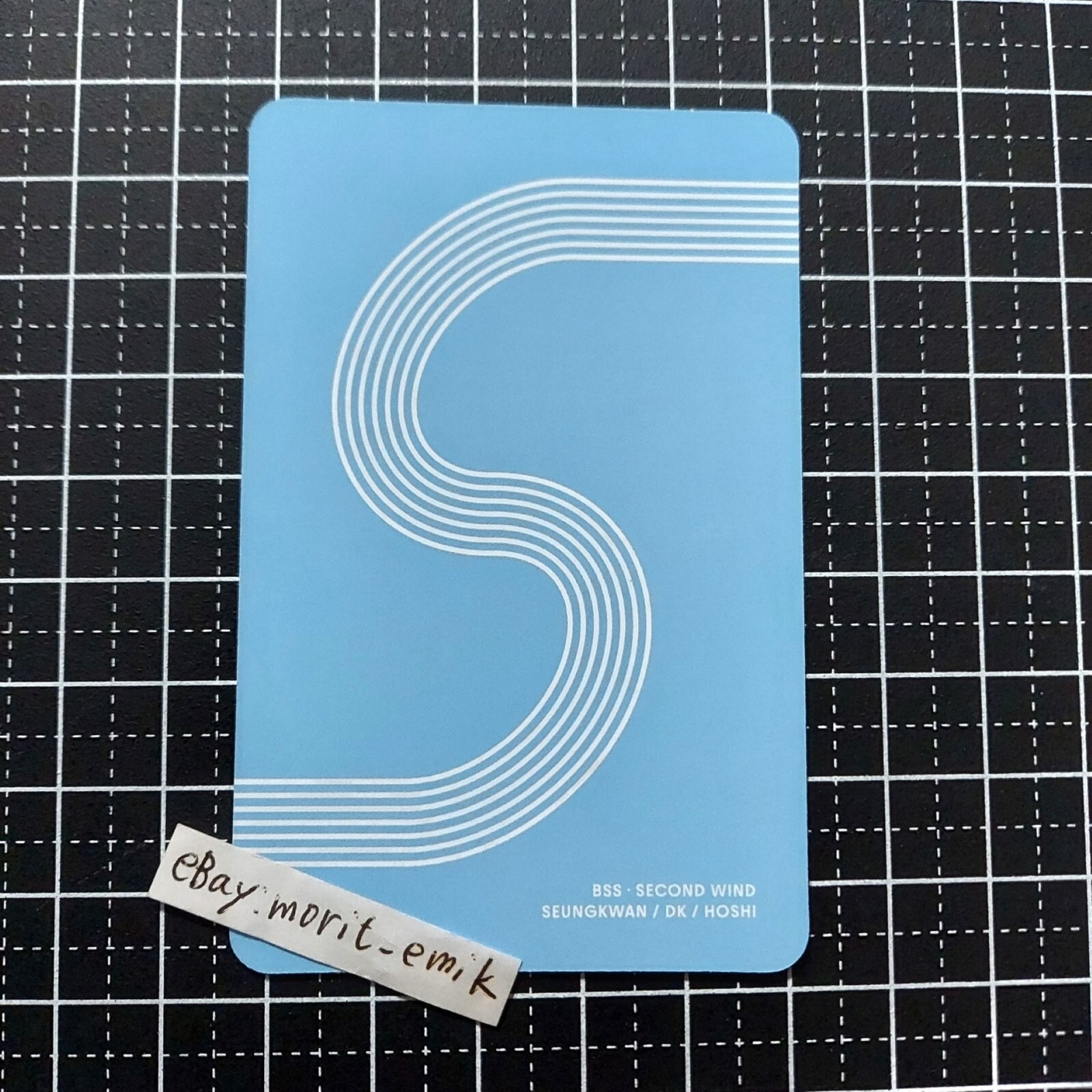 HOSHI BSS second wind Regular A ver. Official Photo Card PC SEVENTEEN ...