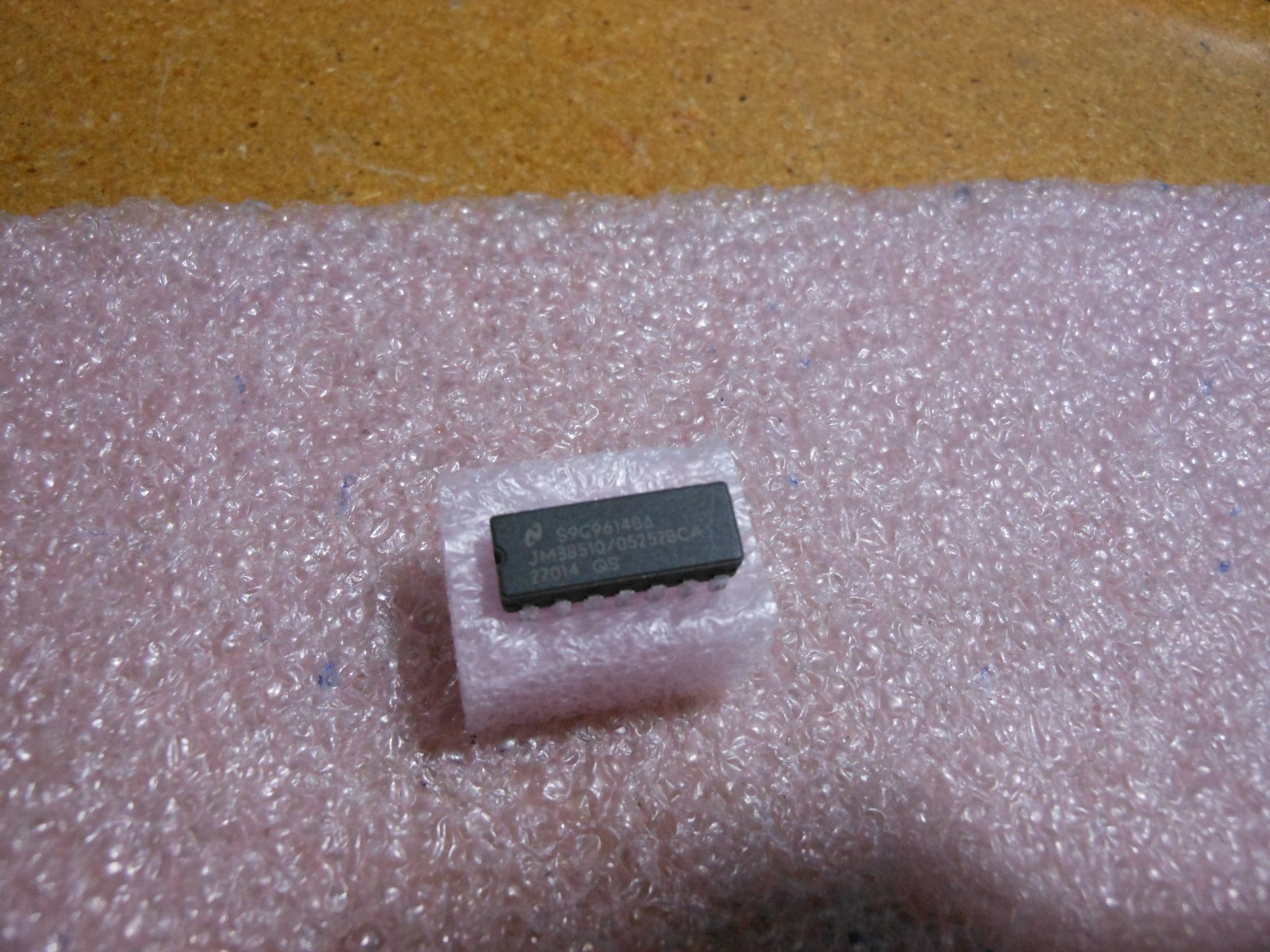 TI MICROCIRCUIT PART # JM38510/05252BCA NSN: 5962-01-160-2383 M38510 ...