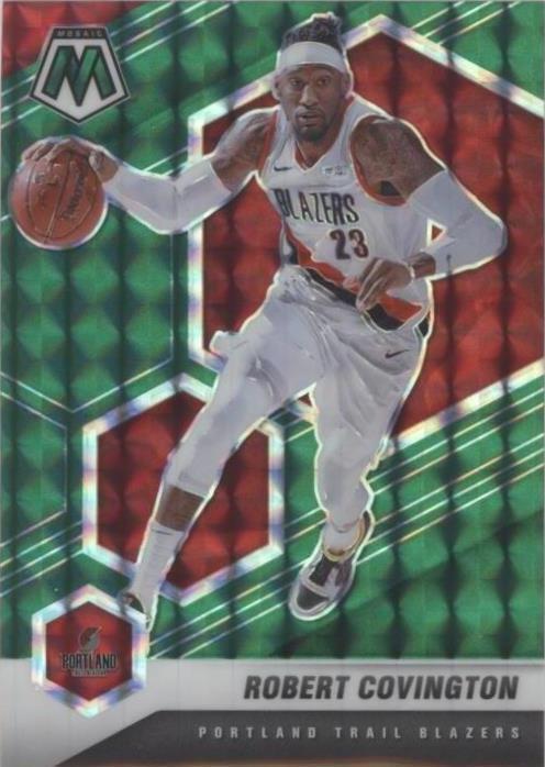 2020-21 Panini Mosaic - Robert Covington #111 Green Mosaic Prizm for ...