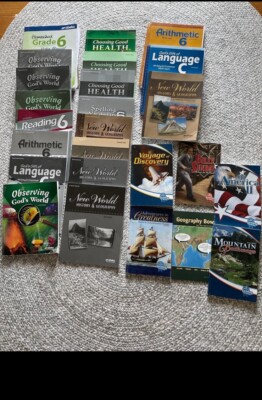 Abeka 6th grade homeschool curriculum | eBay